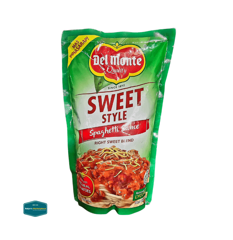 Del Monte Sweet Style Spaghetti Sauce .250 Grams | .500 Grams | .900 Grams